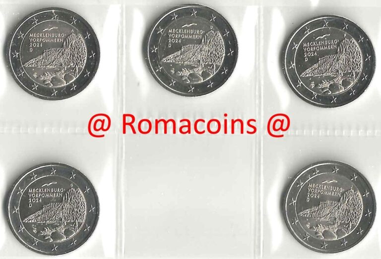 2 Euro Commemorative Coins 2024 Germany - Romacoins