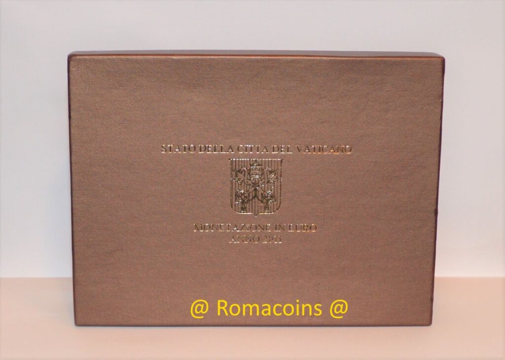 Cartera Vaticano Proof 2011 con Medalla de Oro 300 Ej. - Romacoins