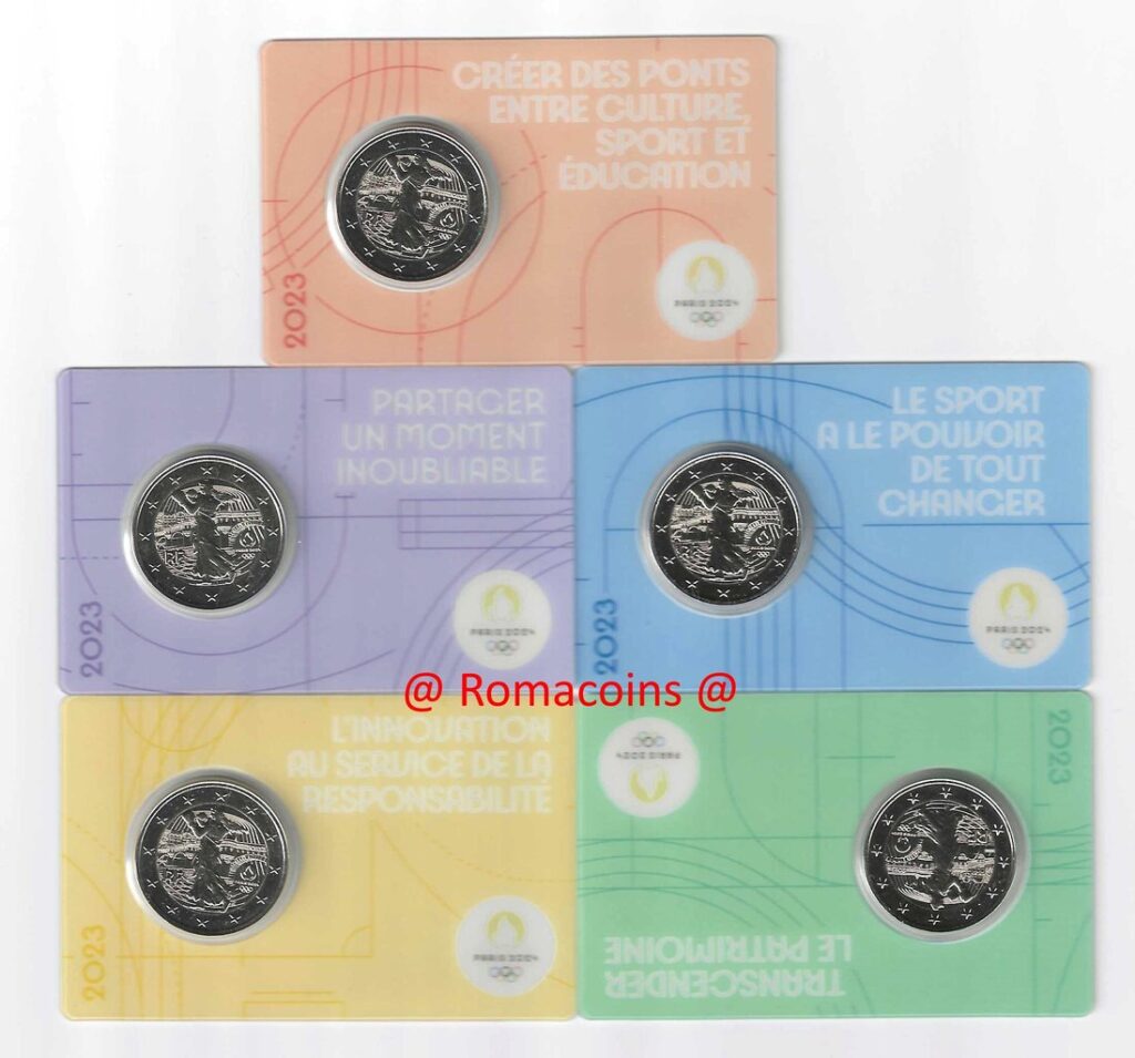 Complete Set 2 Euro Commemorative Coins 2023 43 Coins - Romacoins