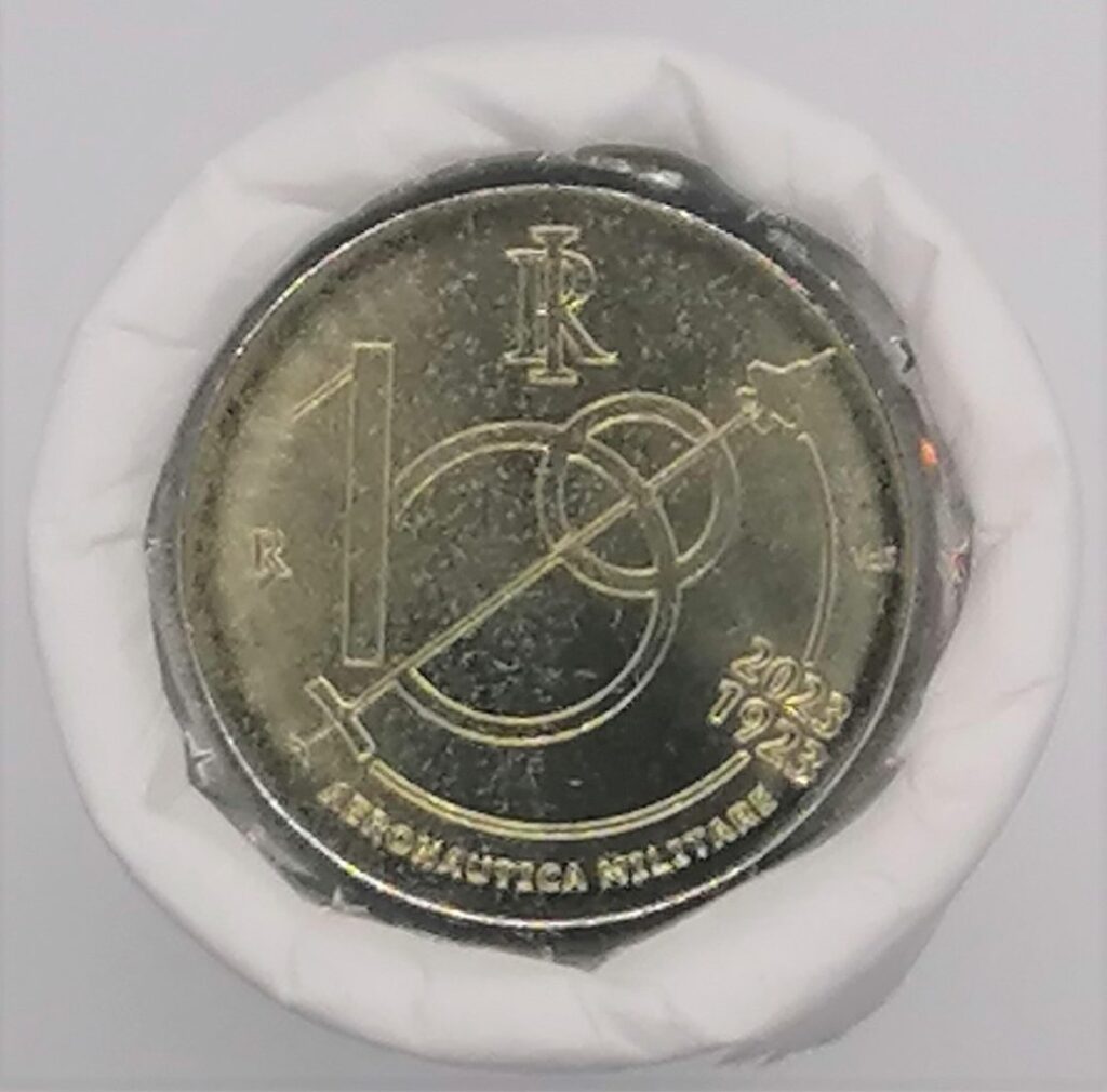 Rotolino 2 Euro Italia 2023 Aeronautica Militare Raro - Romacoins