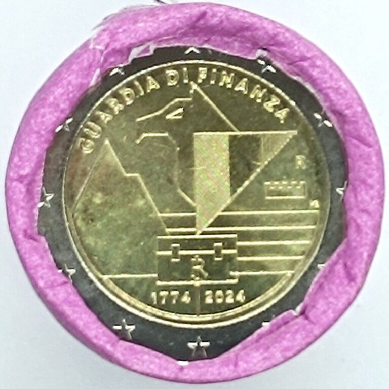 Rotolino Italia 2 Euro 2024 Guardia di Finanza - Romacoins
