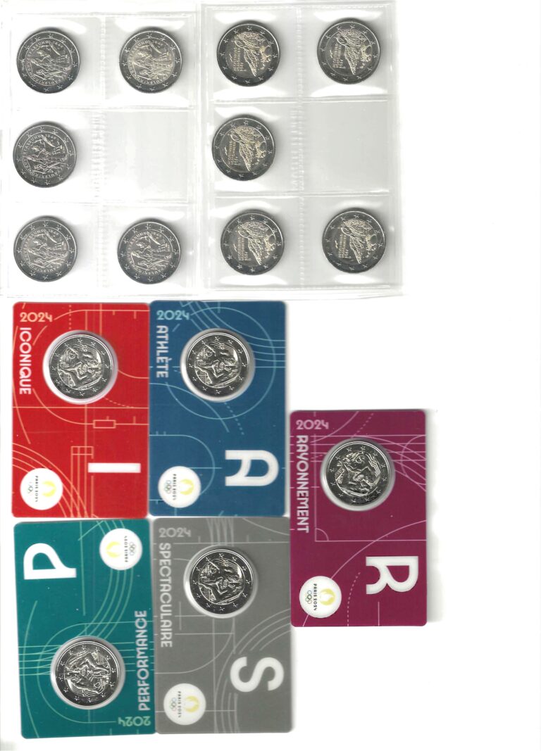 Complete Set 2 Euro Commemorative Coins 2024 41 Coins - Romacoins