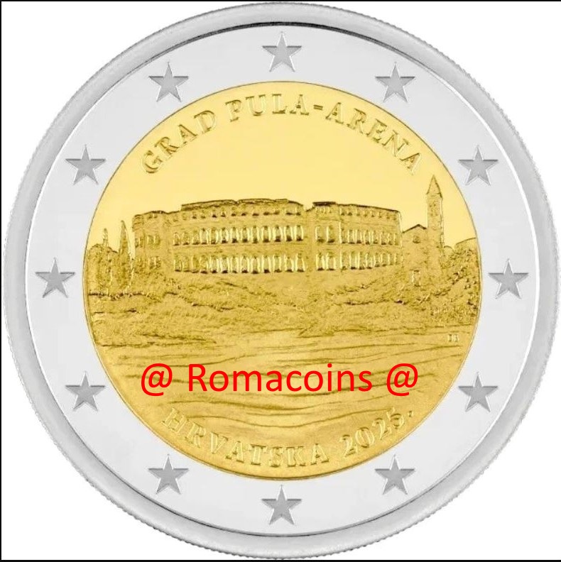 2 Euro Commemorative Coin Croatia 2025 King Tomislav I (Copia) - Romacoins
